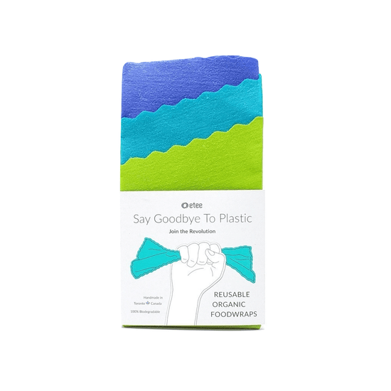 Etee Food Wrap - Set of 3 - Compostable Food Wrap Canada